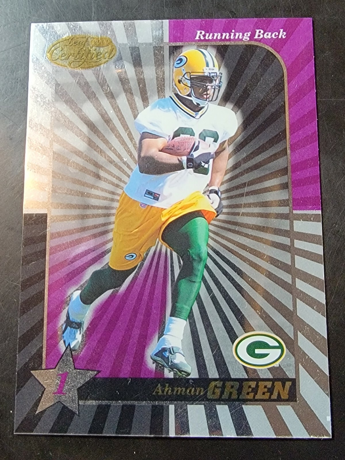 2000 Leaf Certified Football #44 Ahman Green | eBay