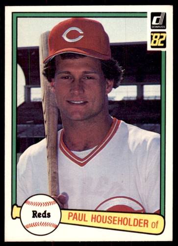 1982 Donruss Baseball Card Paul Householder Cincinnati Reds #314 | eBay