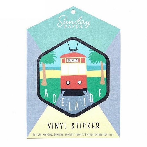 Sunday Paper Vinyl Bumper Sticker - Adelaide | eBay