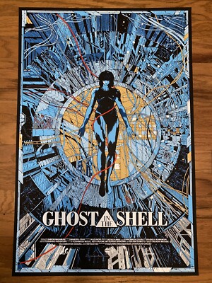 Kilian Eng Ghost In The Shell AP Screenprint Mondo | eBay