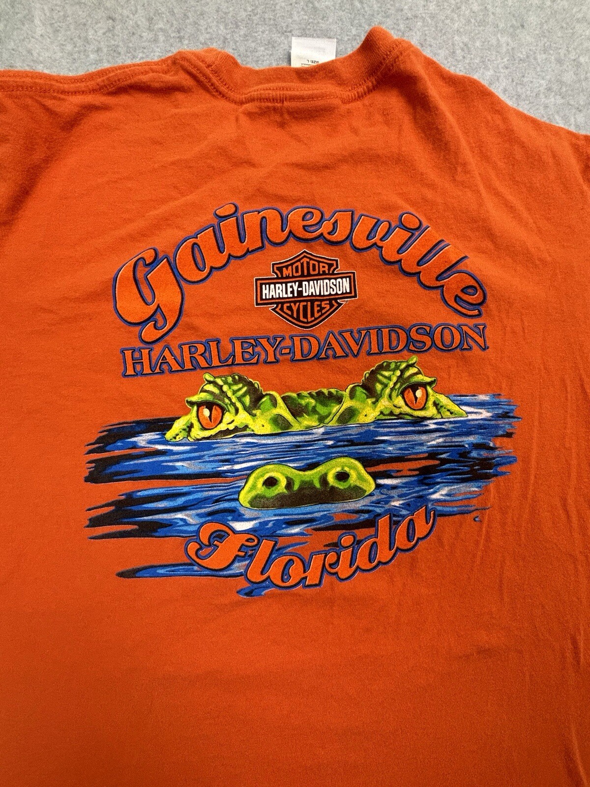 HARLEY DAVIDSON Gainesville Florida Graphic T Shirt M… - Gem