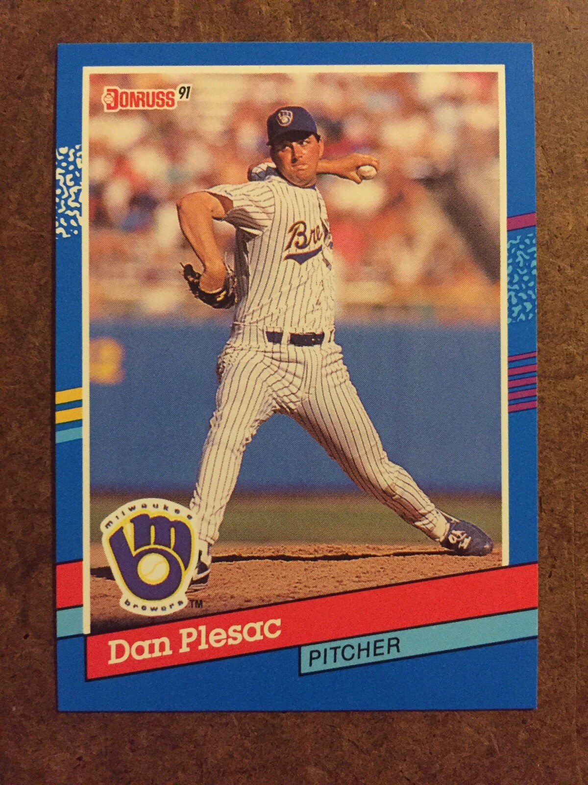 Dan Plesac 104 Donruss 1991 MLB Baseball Card | eBay