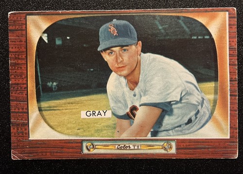 Ted Gray 1955 Bowman #86 Chicago White Sox VG | eBay