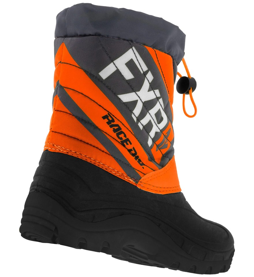 FXR Octane Youth Snow Boots Orange/Black | eBay