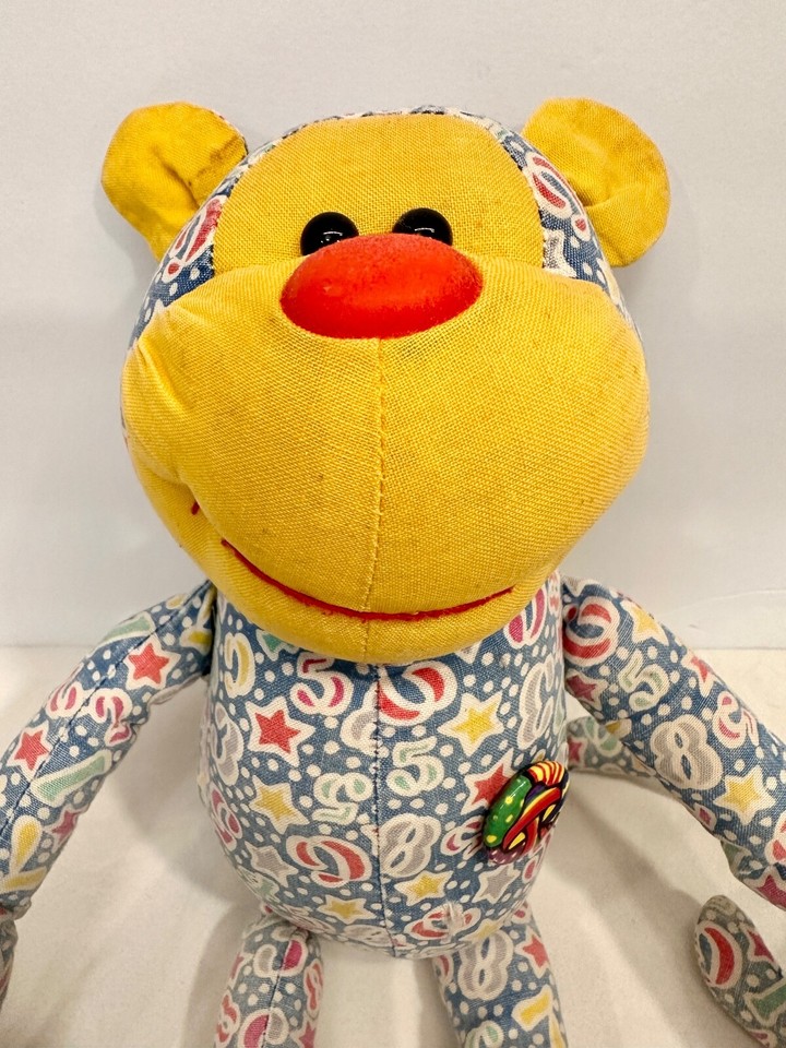 ️VTG Avon Count-On-Andy Beanbag Toy 20" Monkey Vintage 1988 BLUE ...