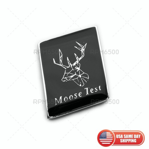For VOLVO Rear Truck Moose Test Nameplate Logo 3D Decal Emblem Badge ...