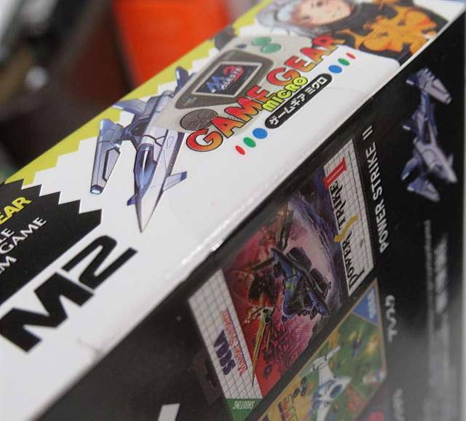 [NEW] SEGA Game Gear Micro White Big Window Micro White GG Aleste HCV ...