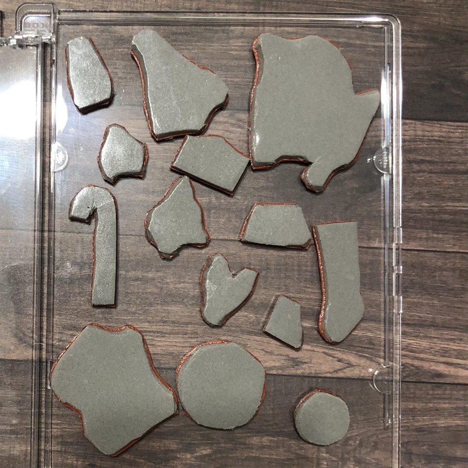 Stampin Up HOLIDAY TAG TEAM Stamp Set - Converted To Cling / Unmounted ...