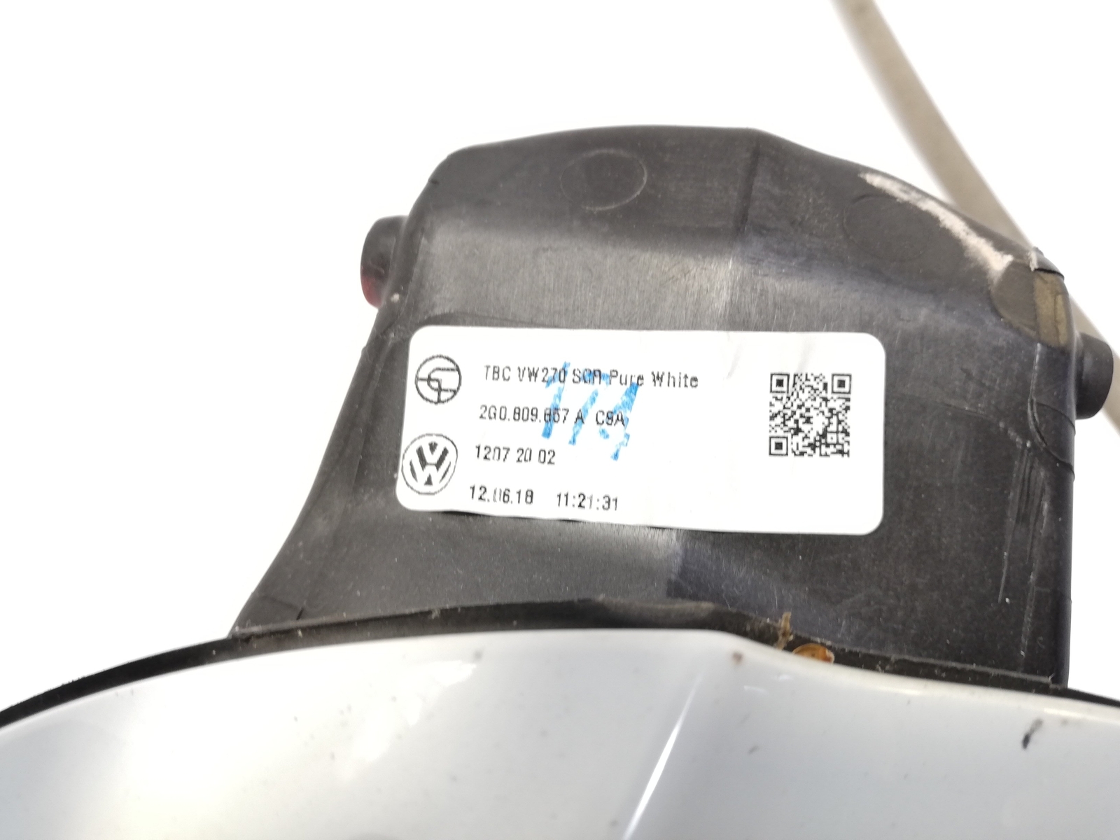 VW POLO AW1, BZ1, AE1 1.6 TDI Fuel Tank Flap 2g0809857 1.60 Diesel 59kw ...
