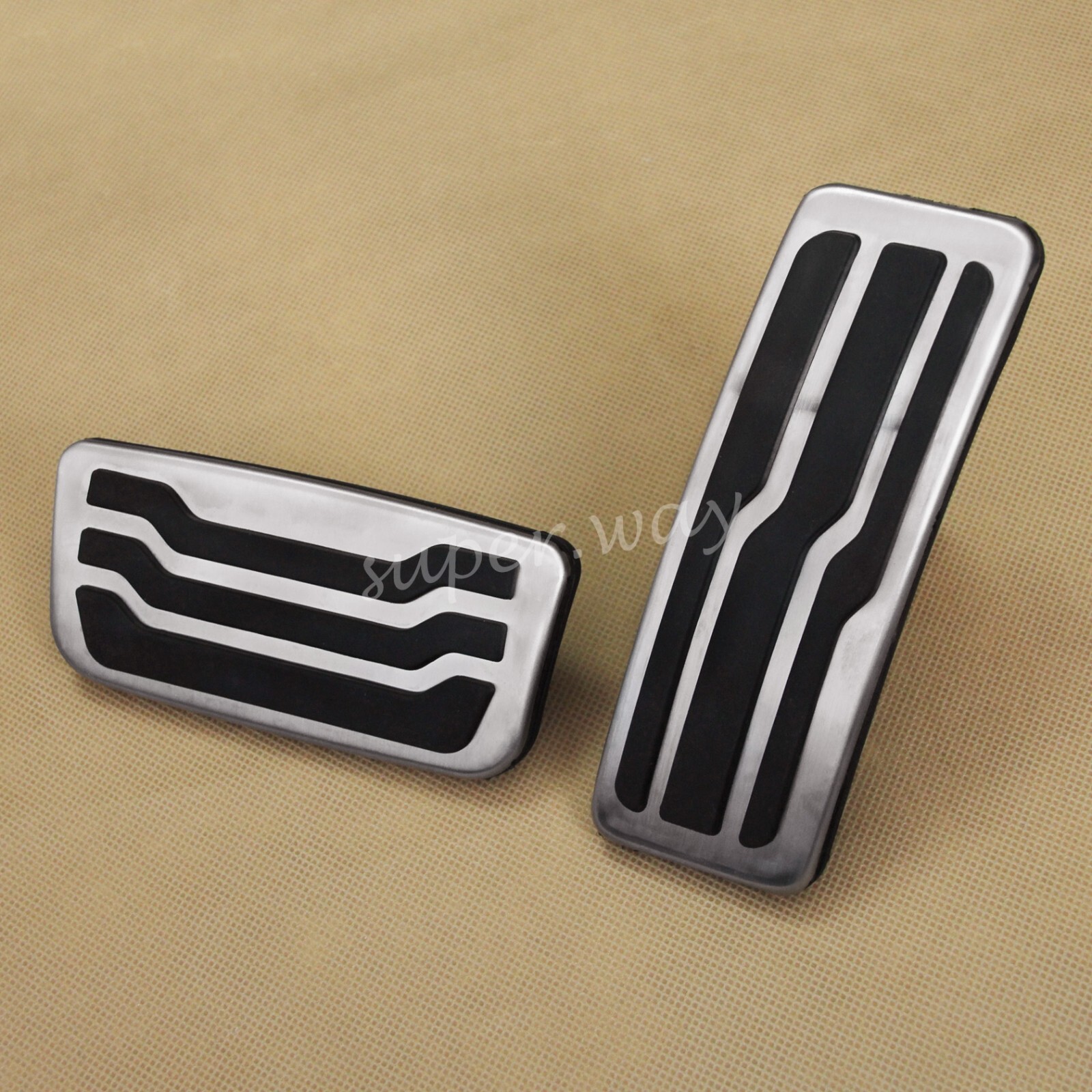 2016-2024 Ford Ranger Everest Foot Brake Gas Pedal Pad Cover Set ...