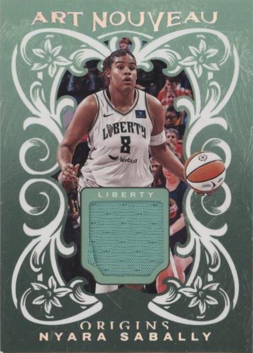 2024 Panini Origins WNBA - Art Nouveau Memorabilia Nyara Sabally #AN-NS ...