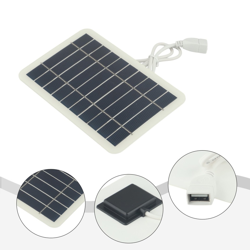 5V Solar Panel Portable Solar Panel IP65 Waterproof Polysilicon ...