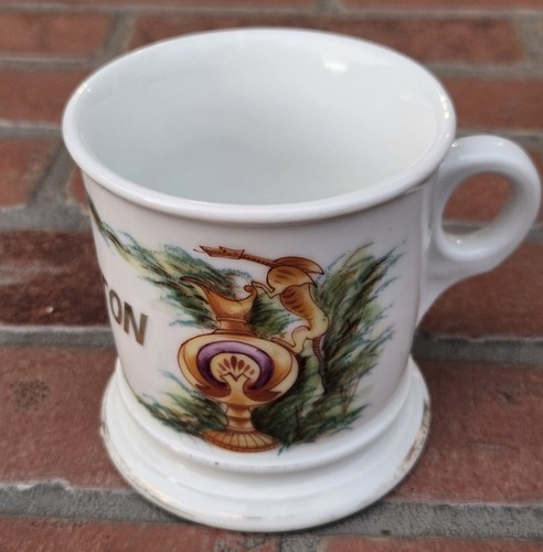 Antique D & C Occupational Shaving Mug Personalized "J.W. Hamilton ...