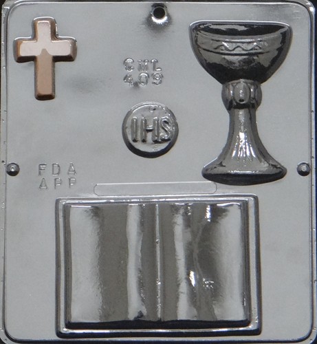 First Communion Religious Chocolate Candy Mold 409 NEW | eBay