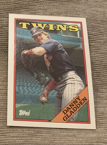 Danny Gladden Topps Baseball Trading Card Twins 1987 Number 502 | eBay
