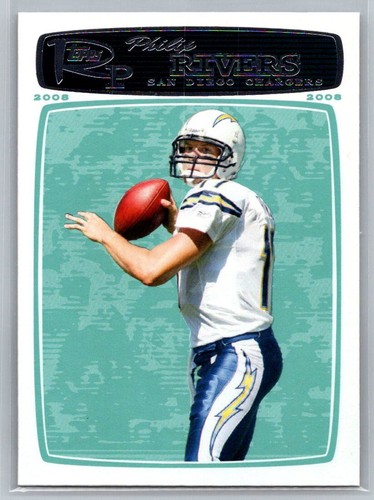 2008 Topps Rookie Progression #113 Philip Rivers Chargers Football Card ...