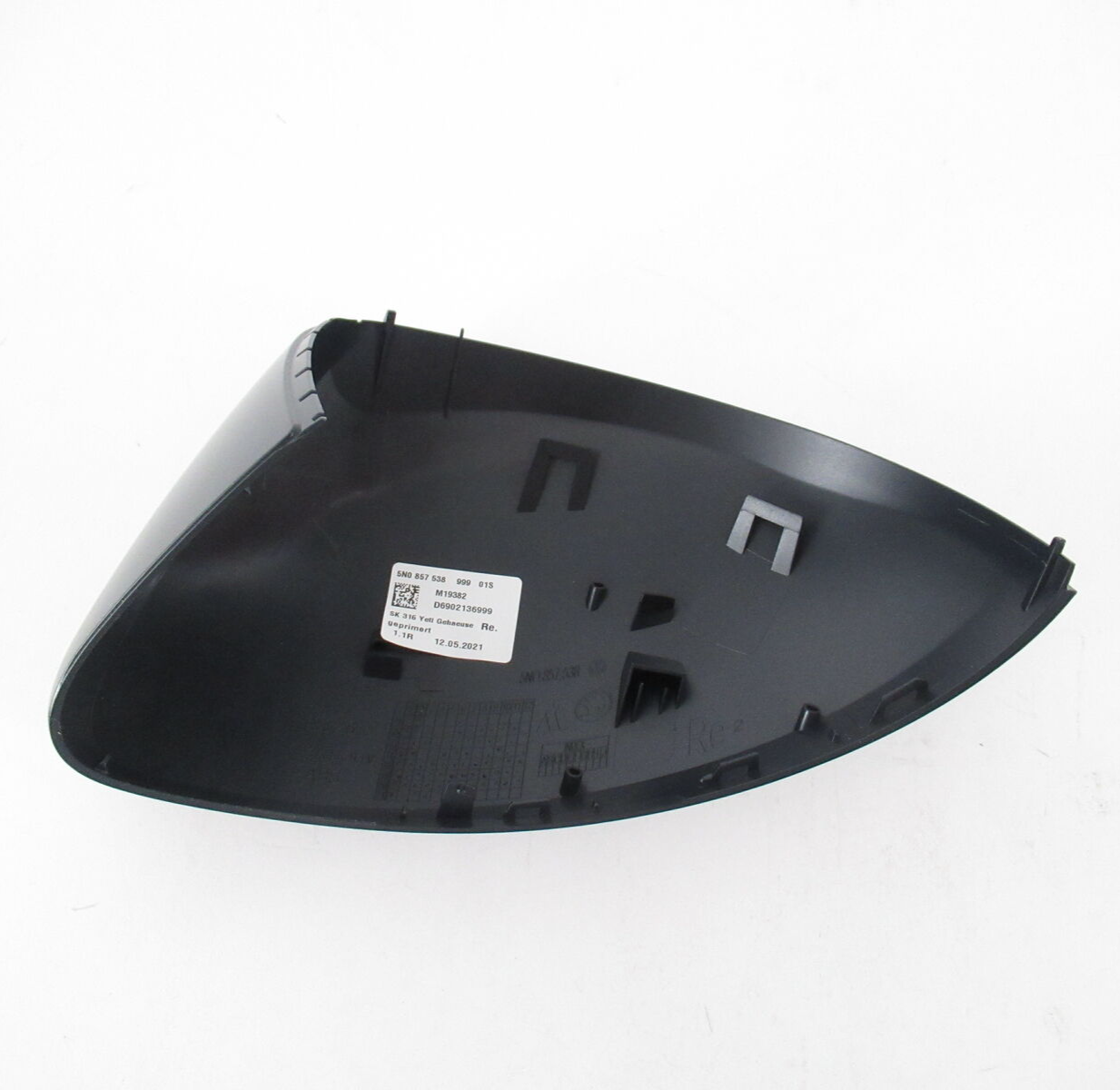 Genuine OEM VW 5N0-857-538-GRU Passenger Side Mirror Cover 2009-2017 ...