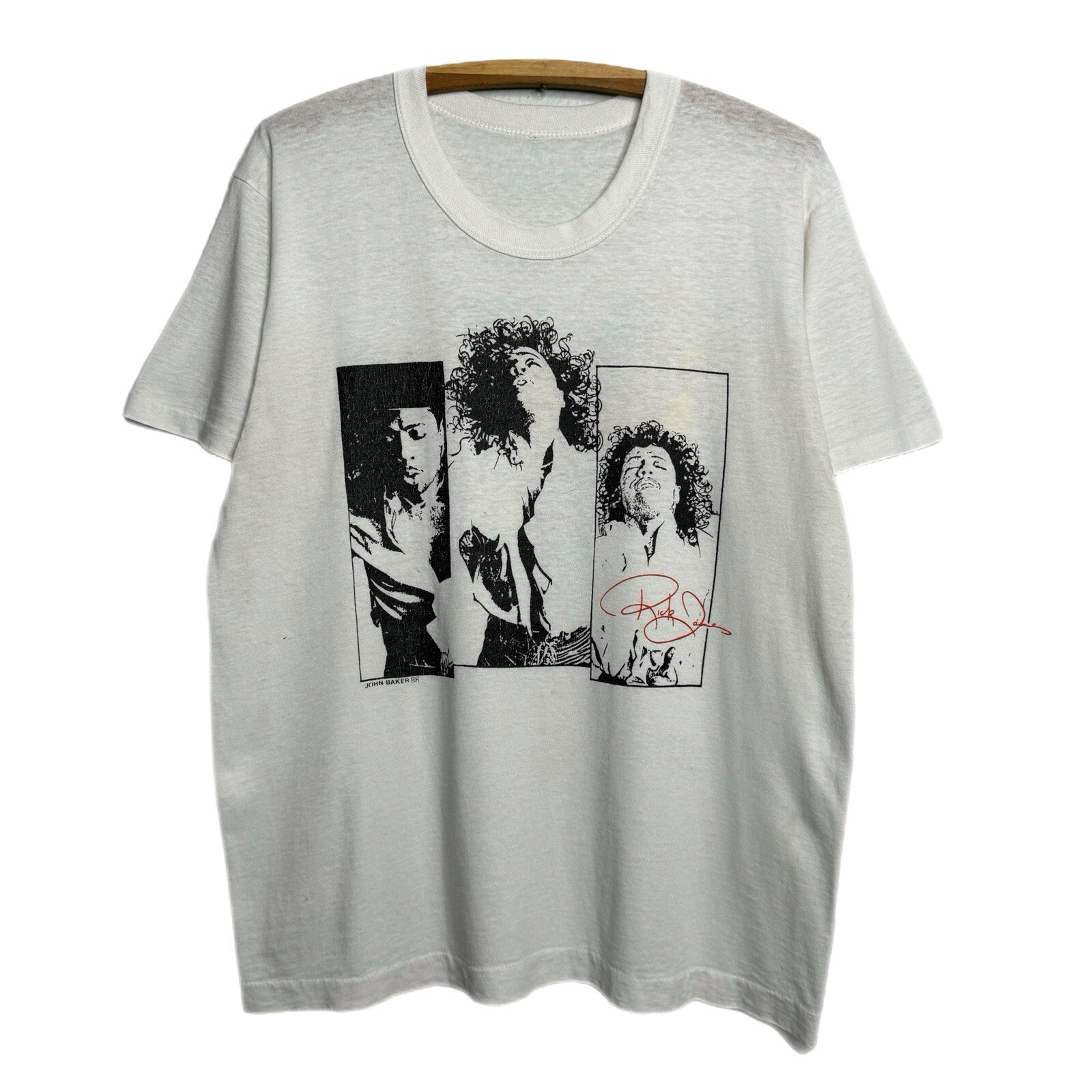 Vintage 1985 Rick James Wonderful Tour Concert Shirt … - Gem