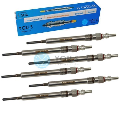 6 Pieces YOU.S Original Glow Plugs For Audi Q5 8R 3.0 TDI 176 KW From ...