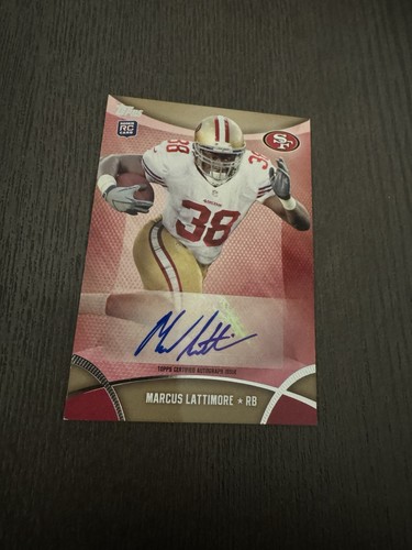 2013 Topps Autographs Insert #TA-MLA MARCUS LATTIMORE Signed Auto ...