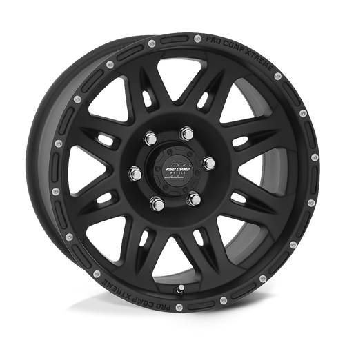 Pro Comp PA5 Torq 17x8 +0 Matte Black Wheel 6X139.7 6X5.5 (QTY 4) | eBay