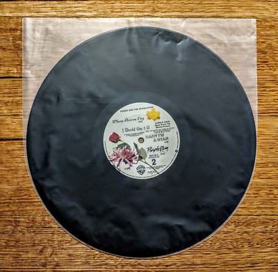 50 x NEW VINYL LP 12" PLASTIC INNER ROUND BOTTOM RECORD SLEEVES PREMIUM ...