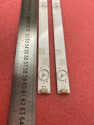 2pcs 5LED 610mm LED strip for EVERLIGHT LBM320E0501-JJ-3 F1835B13 ...