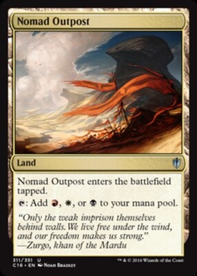4x Nomad Outpost NM-Mint, English Commander 2016 MTG Magic | eBay