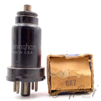 Cunningham 6K7/VT86/CV1941/W63 Screened Pentode Superhet 1930s Audio ...