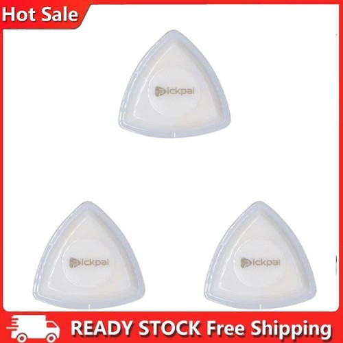 Glowing Guitar Picks with LED Light Touch Luminous Bass Plectrum (White ...