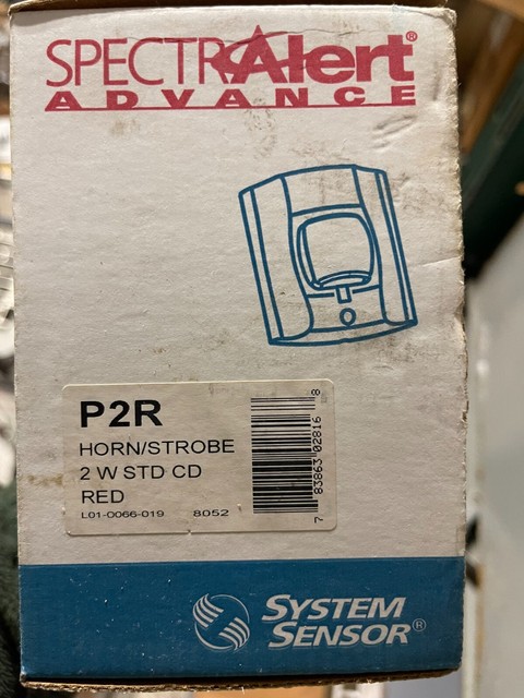 System Sensor P2R Horn/Strobe 2W STD CD Spectralert Advance Honeywell ...