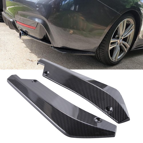 For Infiniti G25 G37 Q50 Q60 Q70 Carbon Fiber Rear Bumper Splitter ...
