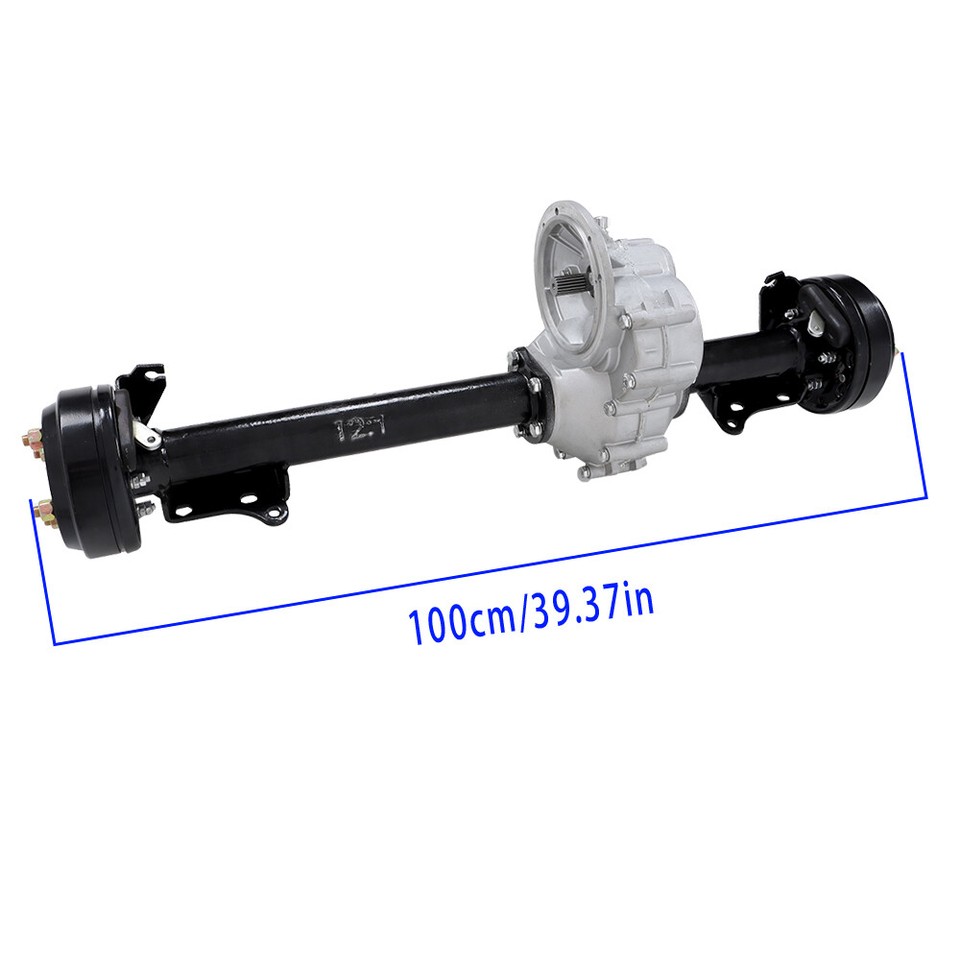 For EZGO Electric Golf Carts Rear Axle Assy 73500G01 Schafer 12.44:1 ...