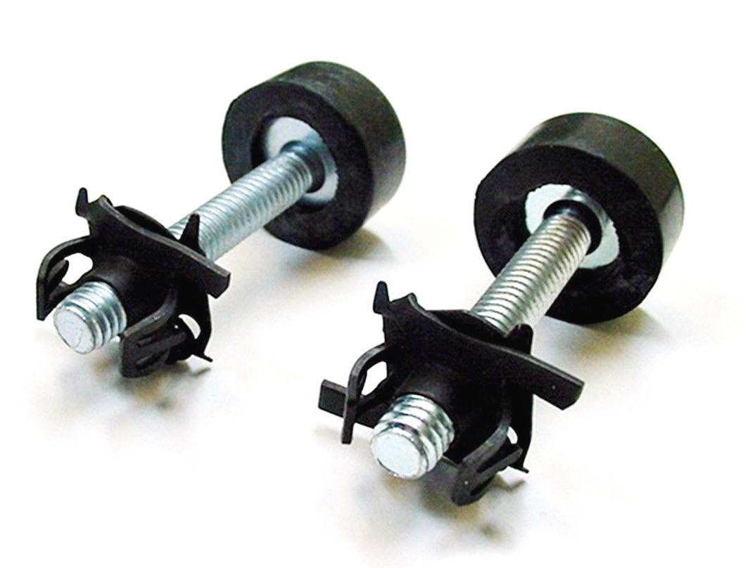 1967-1988 GM Buick Hood Adjustment Levelers Bolts Rubber Bumpers ...