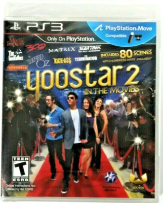 Yoostar 2: In the Movies (PlayStation 3, 2011) New Sealed Game Torn ...