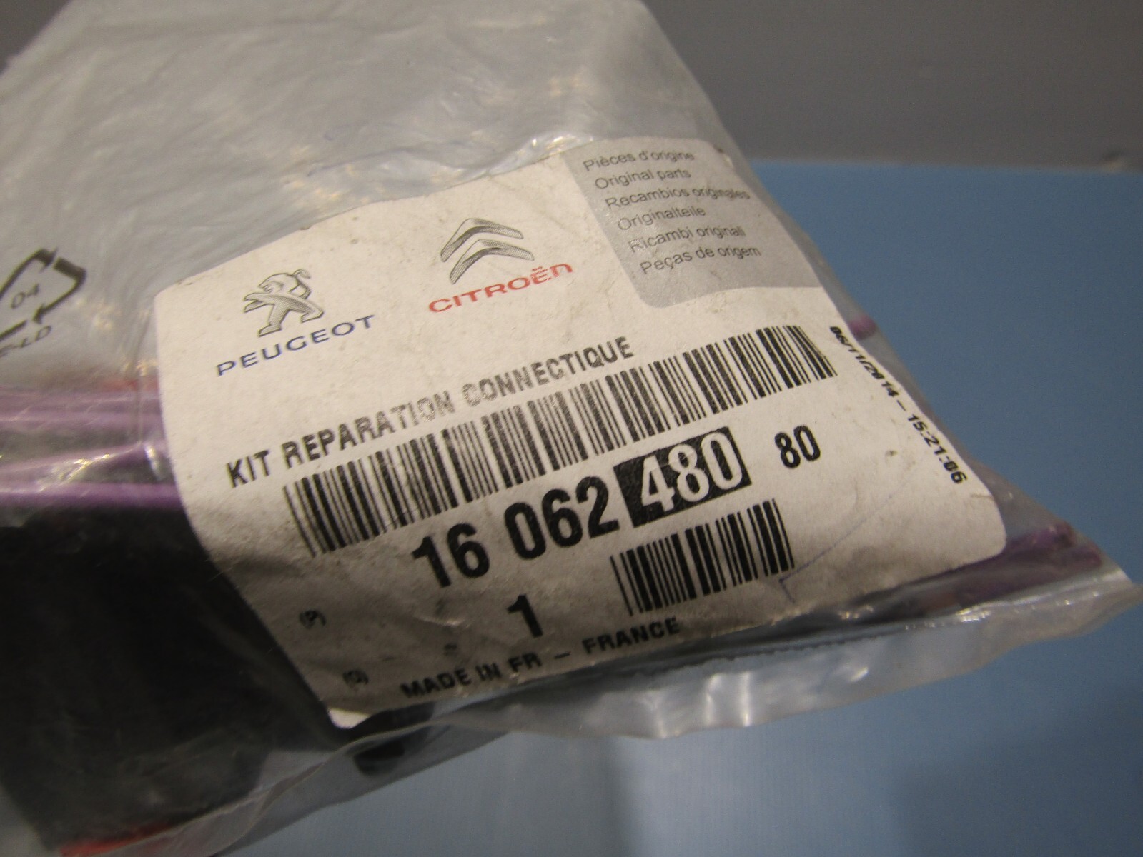 PSA Peugeot Citroen Headlight Wiring Repair Kit Genuine 1606248080 REF ...