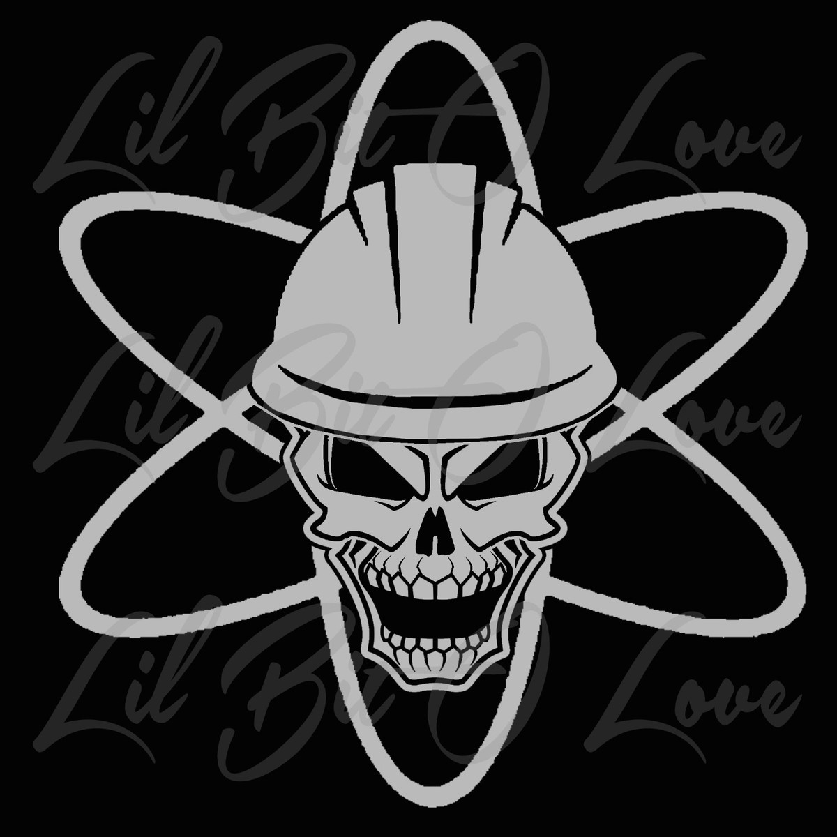 White Power Skull Symbols