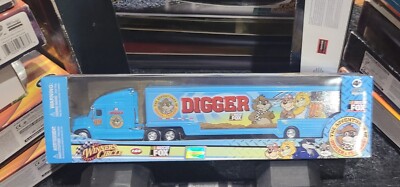 NASCAR FOX Digger & Friends 1:64 Scale Winner's Circle Transporter | eBay