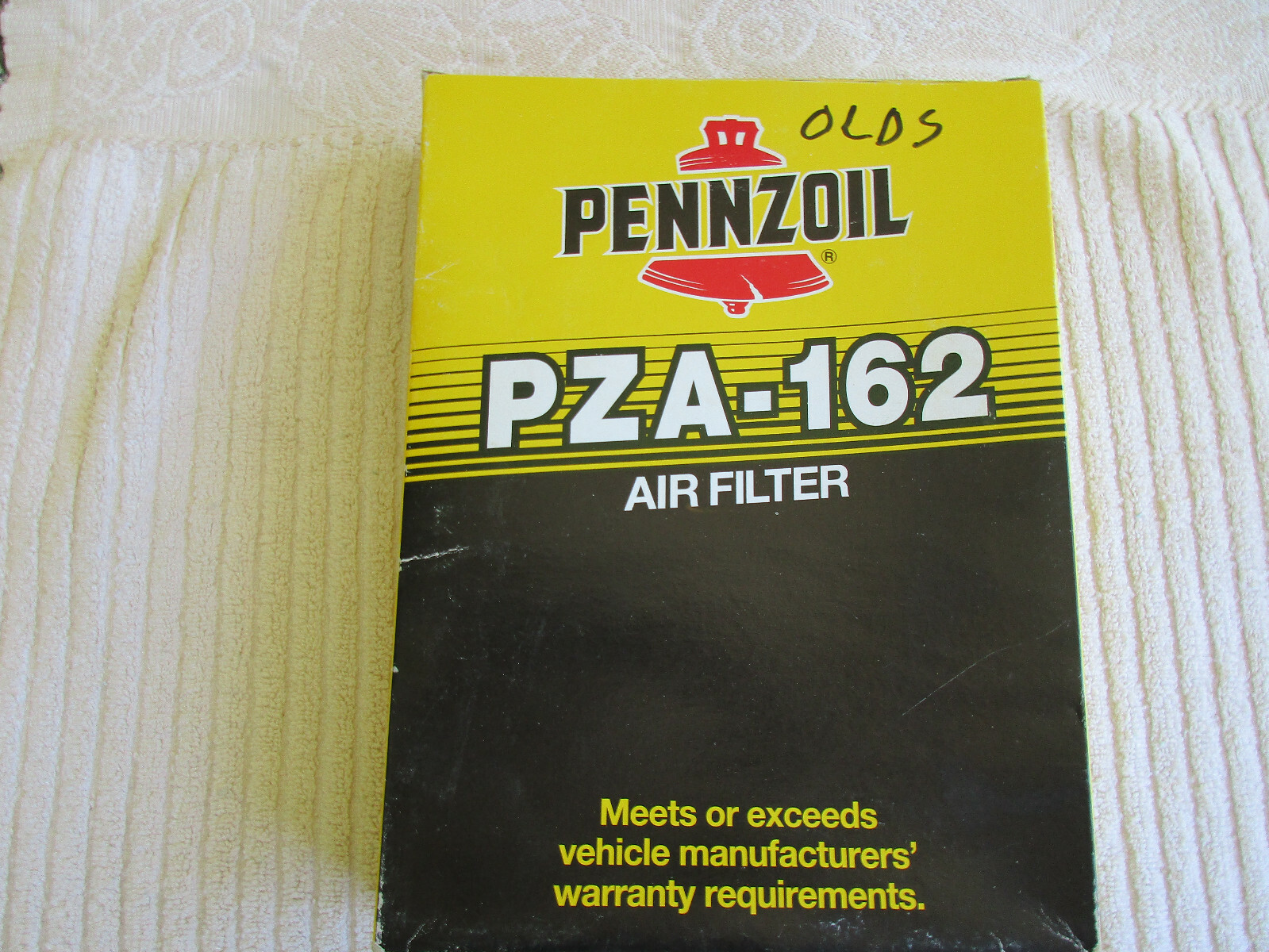 Pennzoil PZA-162 Engine Air Filter GM Vehicles (See XReference in ...