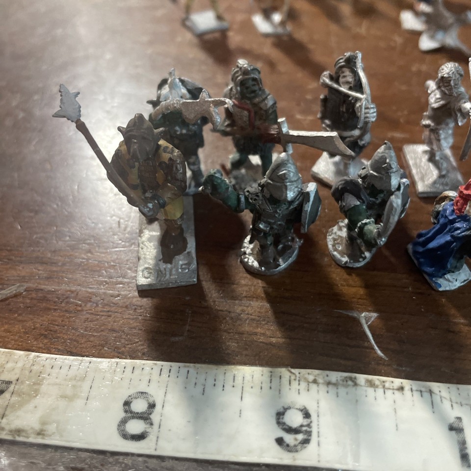 Metal Miniatures Loose Figures D&D Lot Of 10 Citadel Collection ...