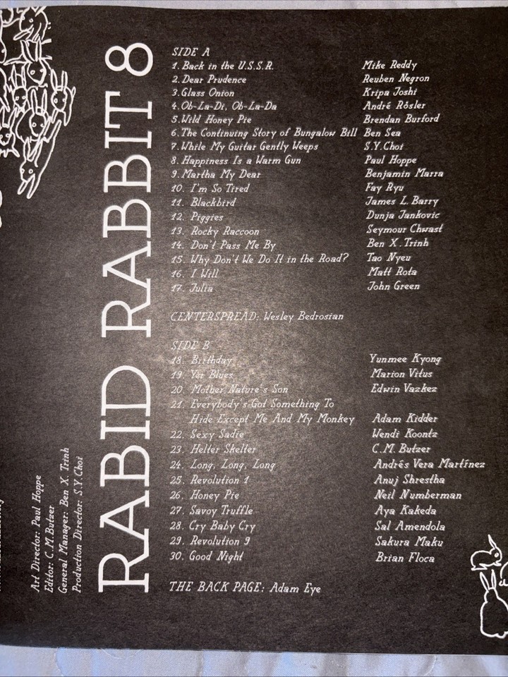 Rabid Rabbit 8 The White Album 2008 Comics | eBay UK