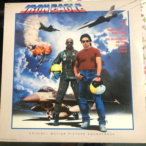 Iron Eagle Soundtrack Heavy Metal Dio Helix Queen King Kobra Ultrasonic Cleaned | eBay