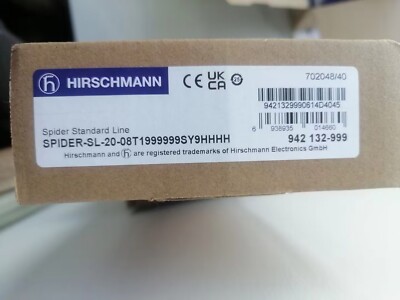 Brand new SPIDER-SL-20-08T1999999SY9HHHH HIRSCHMANN switch Expedited ...