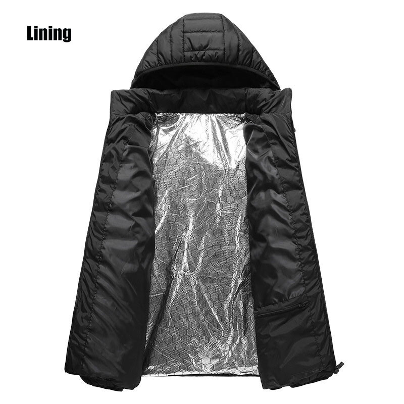 Heated Coat Winter Body Warm Electric USB Jacket Men Women Thermal ...