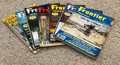 Vintage Lot Of 7 Frontier Times Magazine 1979-1985 Western | eBay