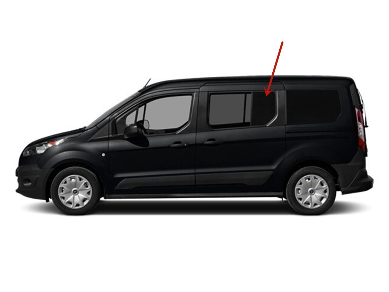 Fits 14-23 Ford Transit Connect LWB (PV) Driver Left Side Rear Vent ...