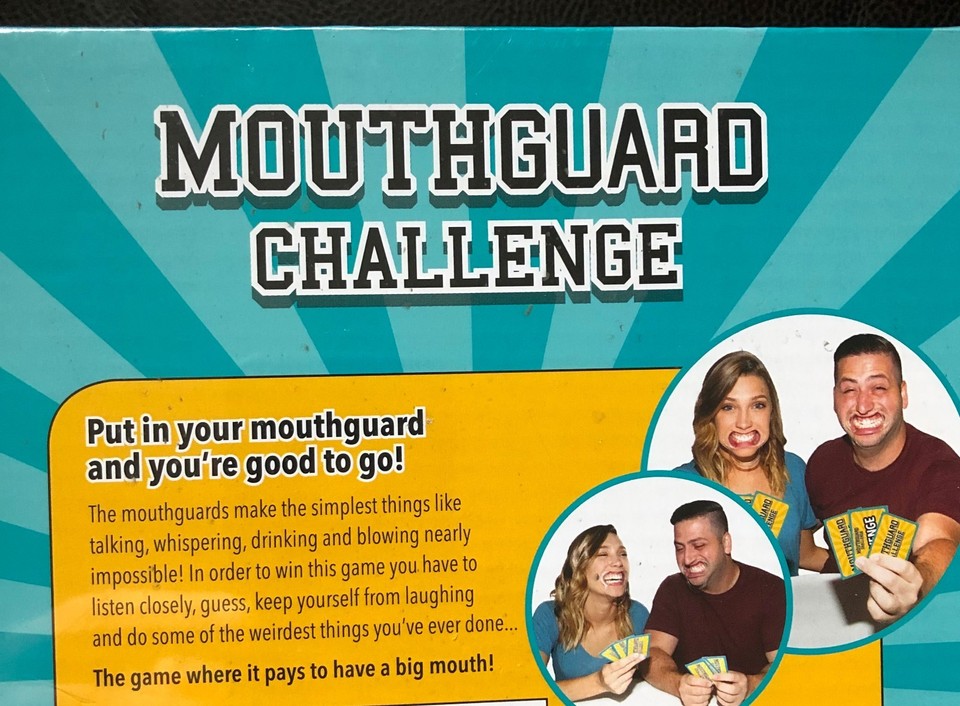 MOUTHGUARD CHALLENGE GAME, FAMILY FRIENDLY, Party Game, Adult game ...