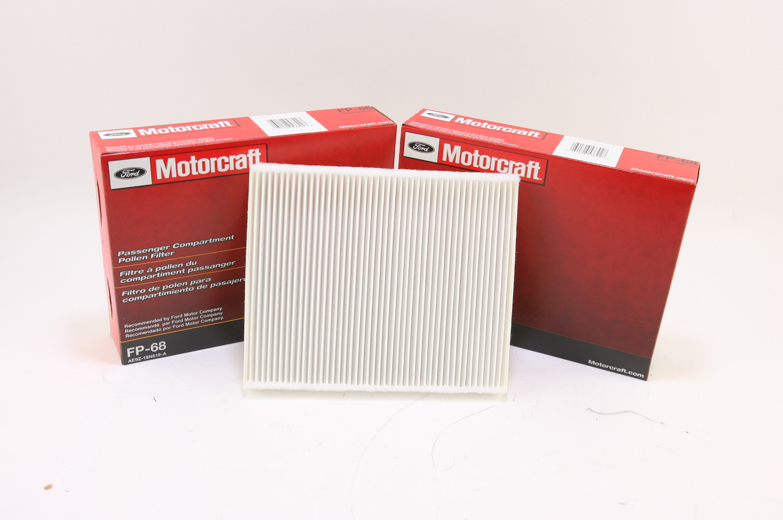 Pair of OEM Motorcraft FP68 Cabin Air Filters AE9Z19N619A [2] | eBay