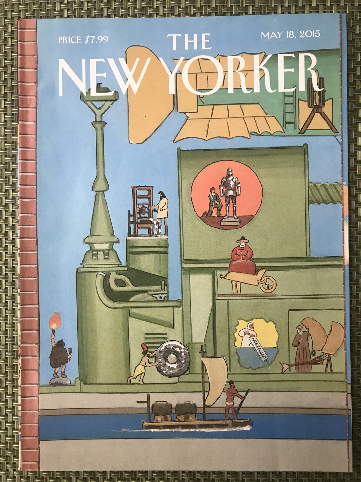 The New Yorker Magazine May 18 2015 “The World Tomorrow” Bruce McCall ...