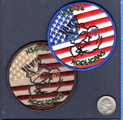 HSC-26 CHARGERS HOOLIGANS US NAVY Helicopter Squadron DET Patch Set | eBay
